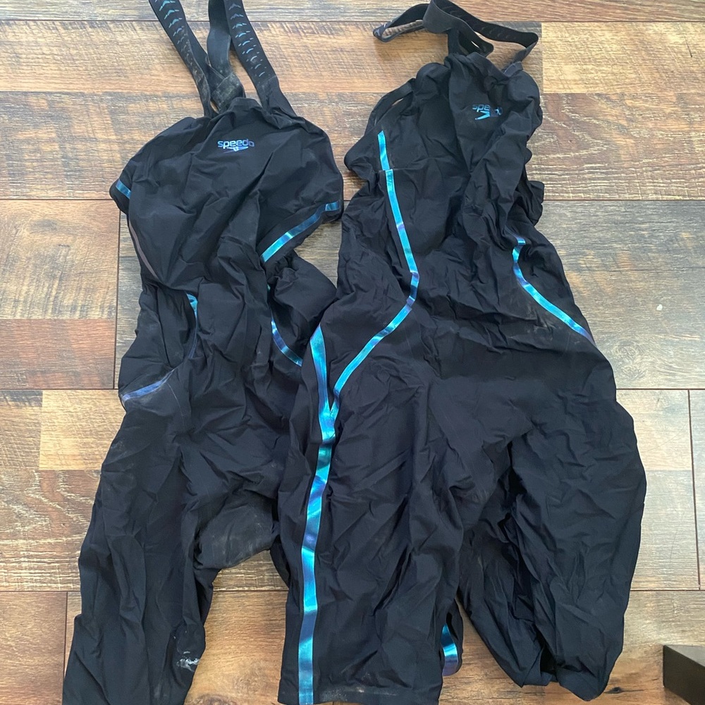 Two Speedo Lzr Racer X Suits - Gem